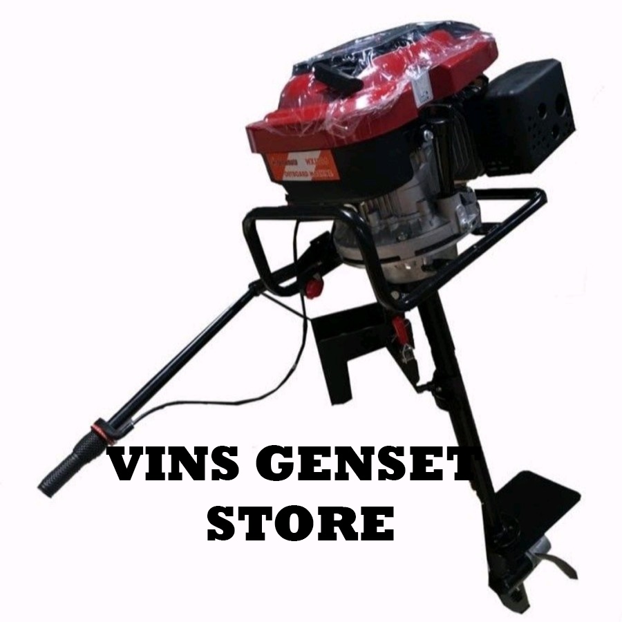 Jual Mesin Tempel Perahu Kapal High Speed Outboard 4 tak 6HP YAMAMOTO ...