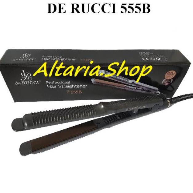Jual Ketemu Lagi Catok De Rucci 2in1 Lurus & Curly / De Rucci DR-555B ...