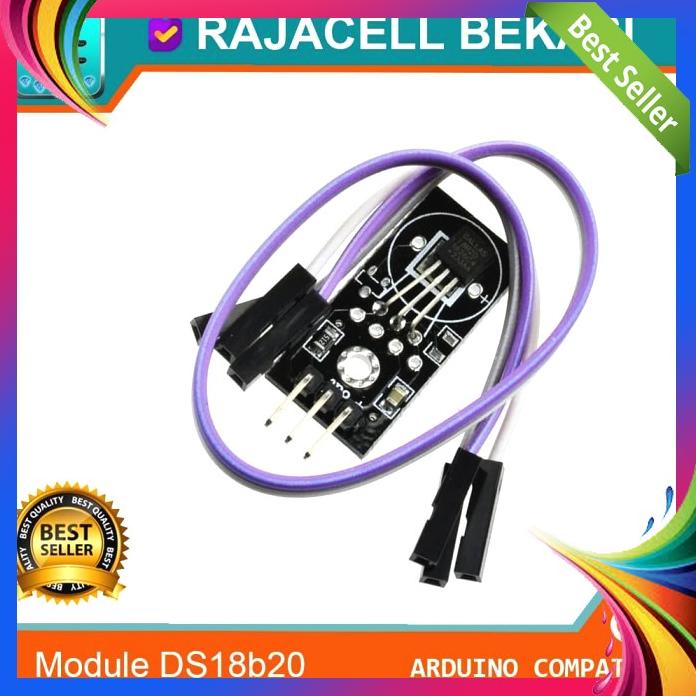 Jual Module Ds18B20 Sensor Suhu Dallas 18B20 Thermal Digital Sensor ...