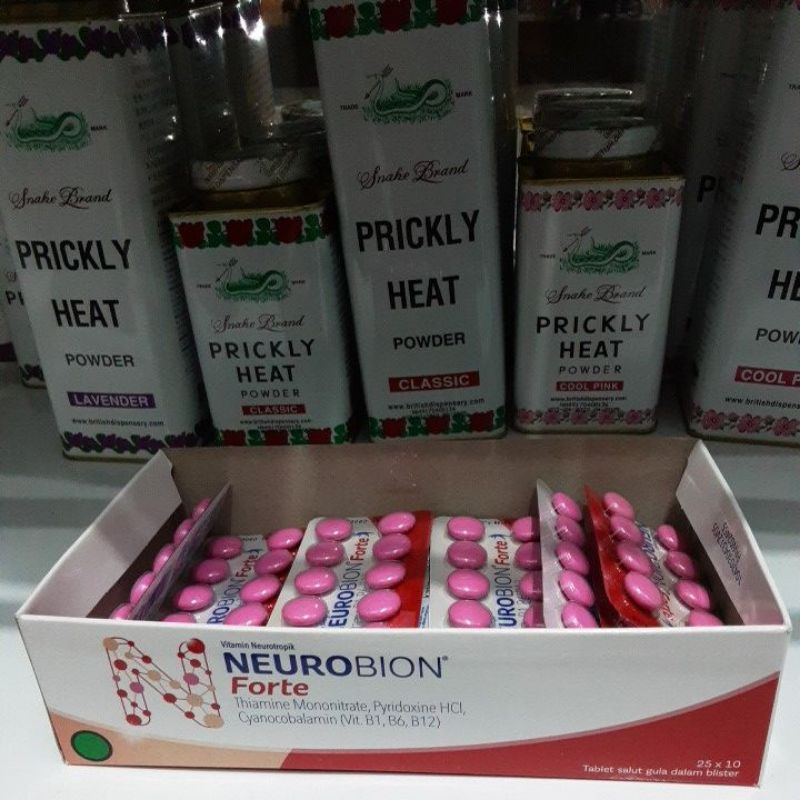 Jual NEUROBION MERAH STRIP ISI 10 TABLET | Shopee Indonesia