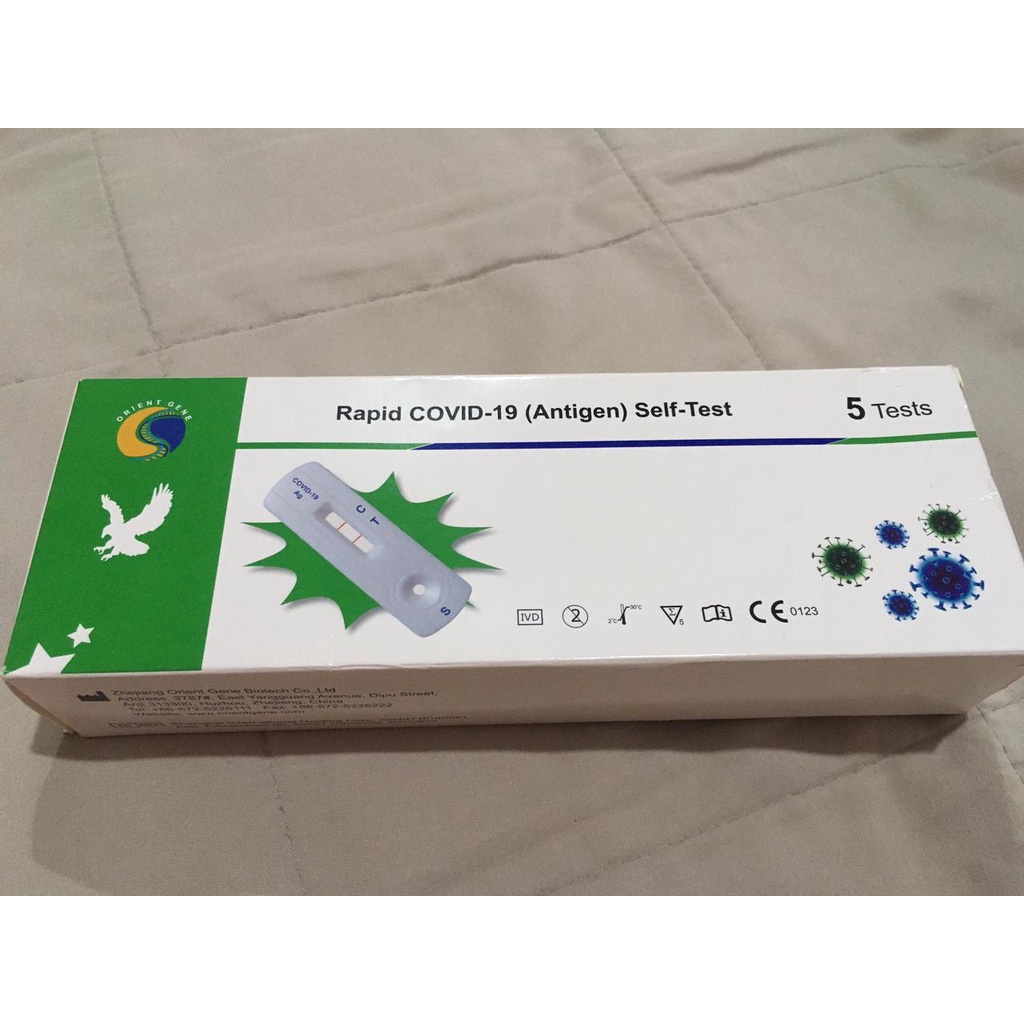 Jual Orient Gene Biotech Swab Antigen Rapid Test Original 1 pc ...