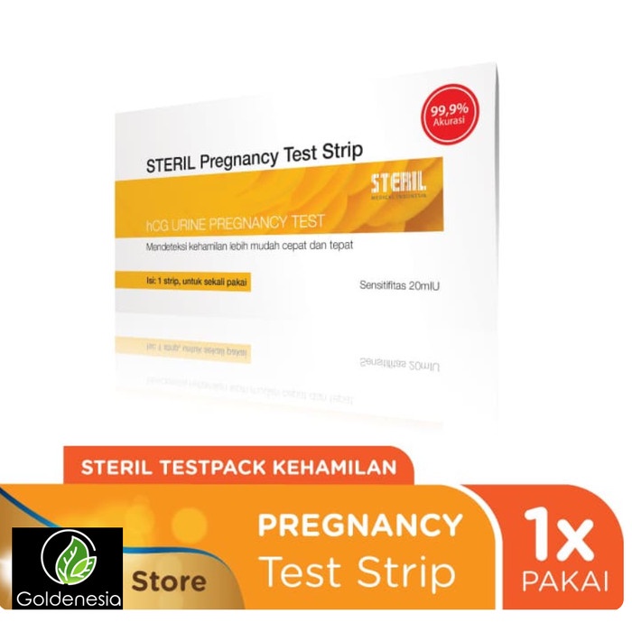 Jual Steril Pregnancy Test - 1 Strip (Test Pack - Tes Kehamilan ...