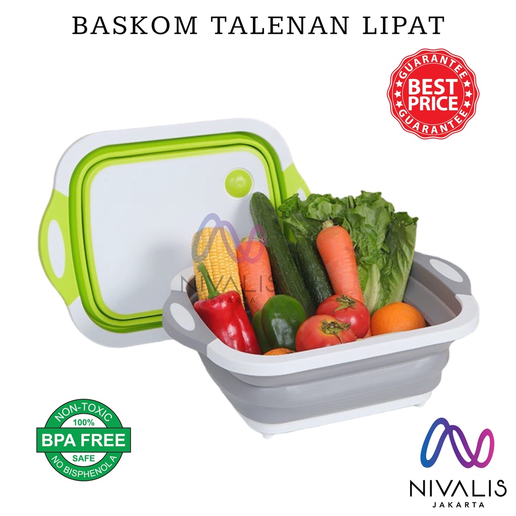 Jual NIVALIS JAKARTA BASKOM LIPAT PORTABLE 3IN1 TALENAN BASKOM EMBER ...