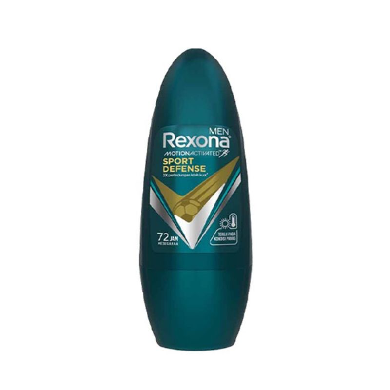 Jual REXONA Men Deodorant Roll On Sport Defence 45ml | Shopee Indonesia