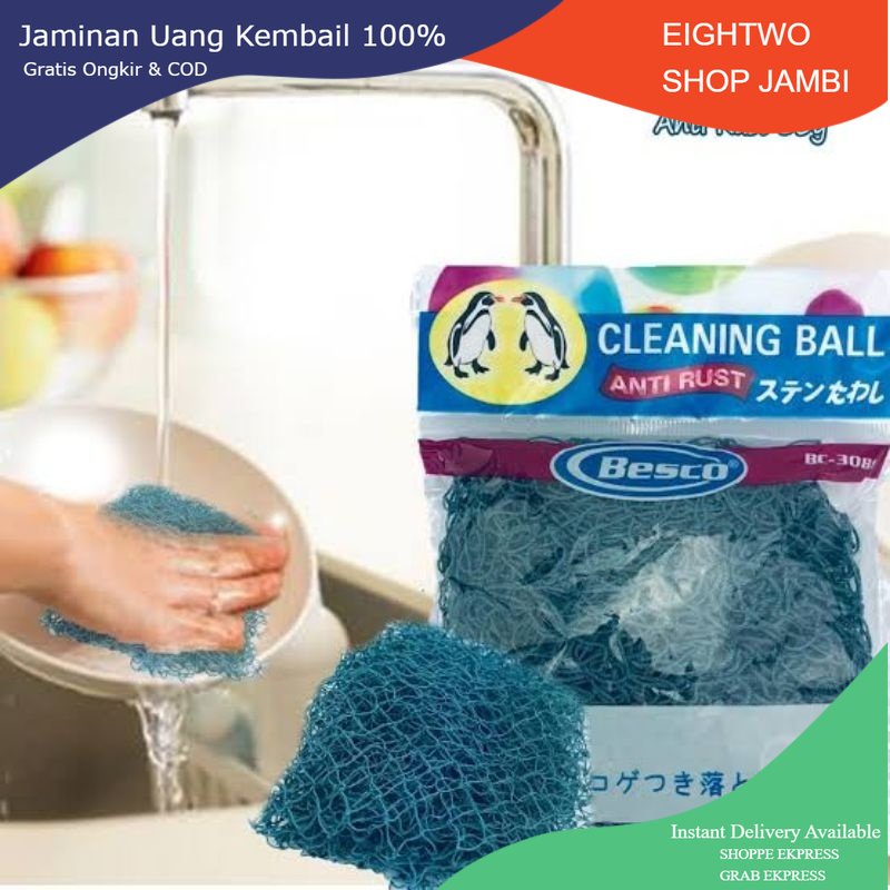 Jual SABUT JALA NYLON / SABUT CUCI PIRING JARING | Shopee Indonesia