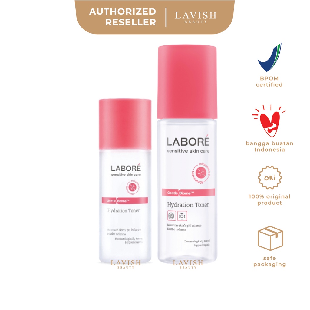 Jual LABORE GentleBiome Hydration Toner (30ml // 100ml) | Shopee Indonesia