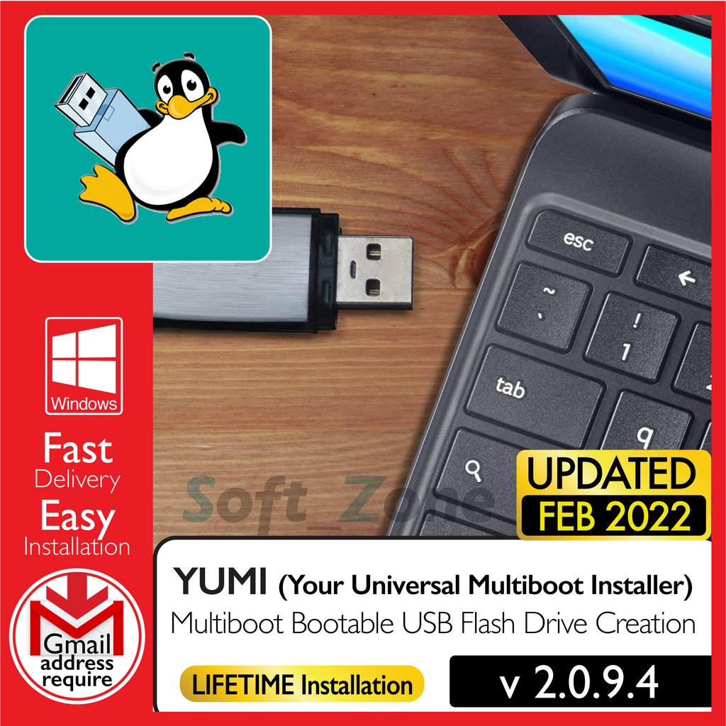 Jual YUMI (Your Un𝗶vers𝗮l Mult𝗶boot Inst𝗮ller) - Mult𝗶boot Boot𝗮ble USB Fl𝗮sh Dr𝗶ve Cre𝗮t𝗶on ...