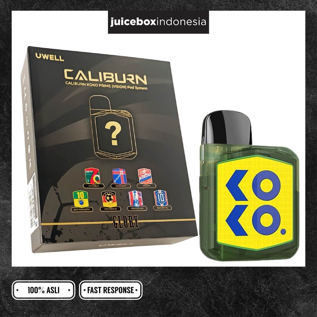 Jual Caliburn Koko Prime Vision Pod Kit Authentic by Uwell | Shopee ...