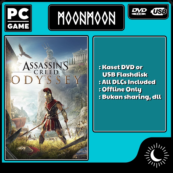 Jual Assassins Creed Odyssey Ultimate Edition 2018 Full Dlcs Pc Game