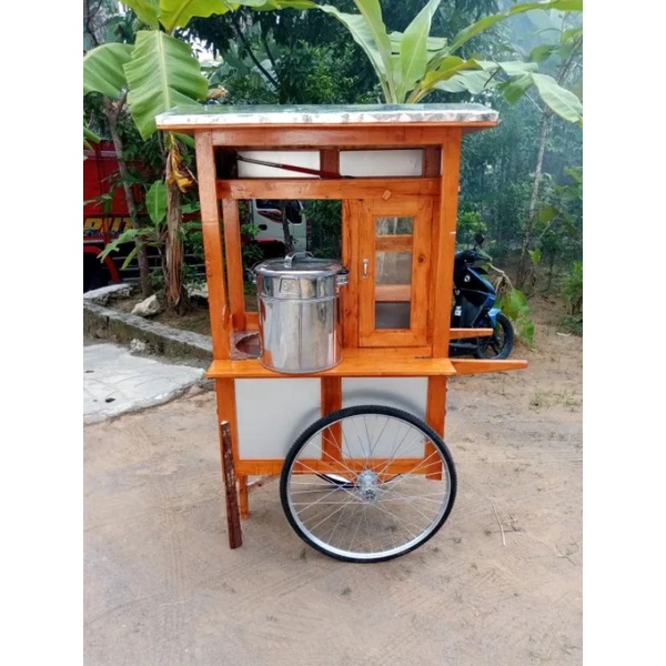 Jual Gerobak Siomay/Pentol Keliling dan Satu Dandang | Shopee Indonesia