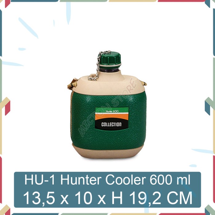Jual MICTON Lion Star HU-1 Hunter Cooler 600 ml Insulated Botol Minum ...