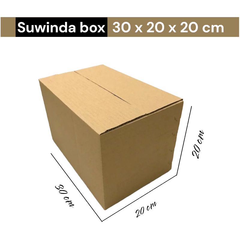 Jual Kardus karton uk. 30x20x20 cm Kotak Box ST untuk packing Souvenir ...