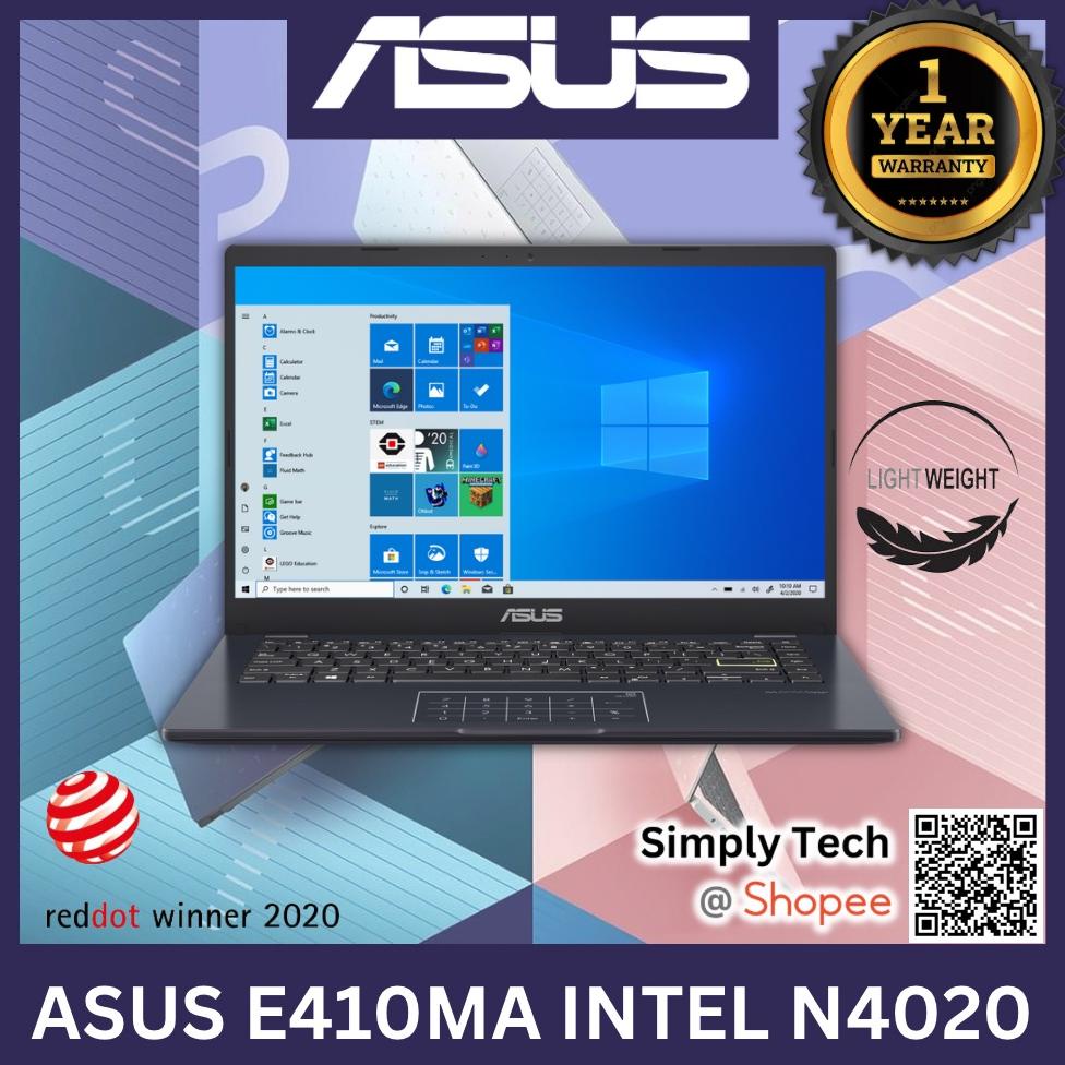 Jual Laptop ASUS Vivobook E410MA Intel N4020 4GB 256GB 14 HD LED ...