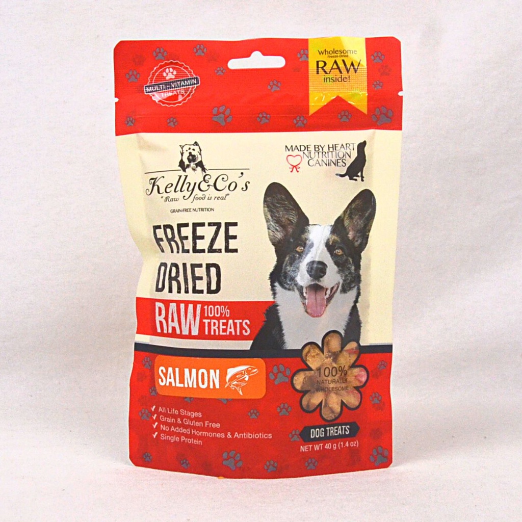 Jual KELLYCO Snack Anjing Freeze Dried Raw Treat Salmon 40gr | Shopee ...