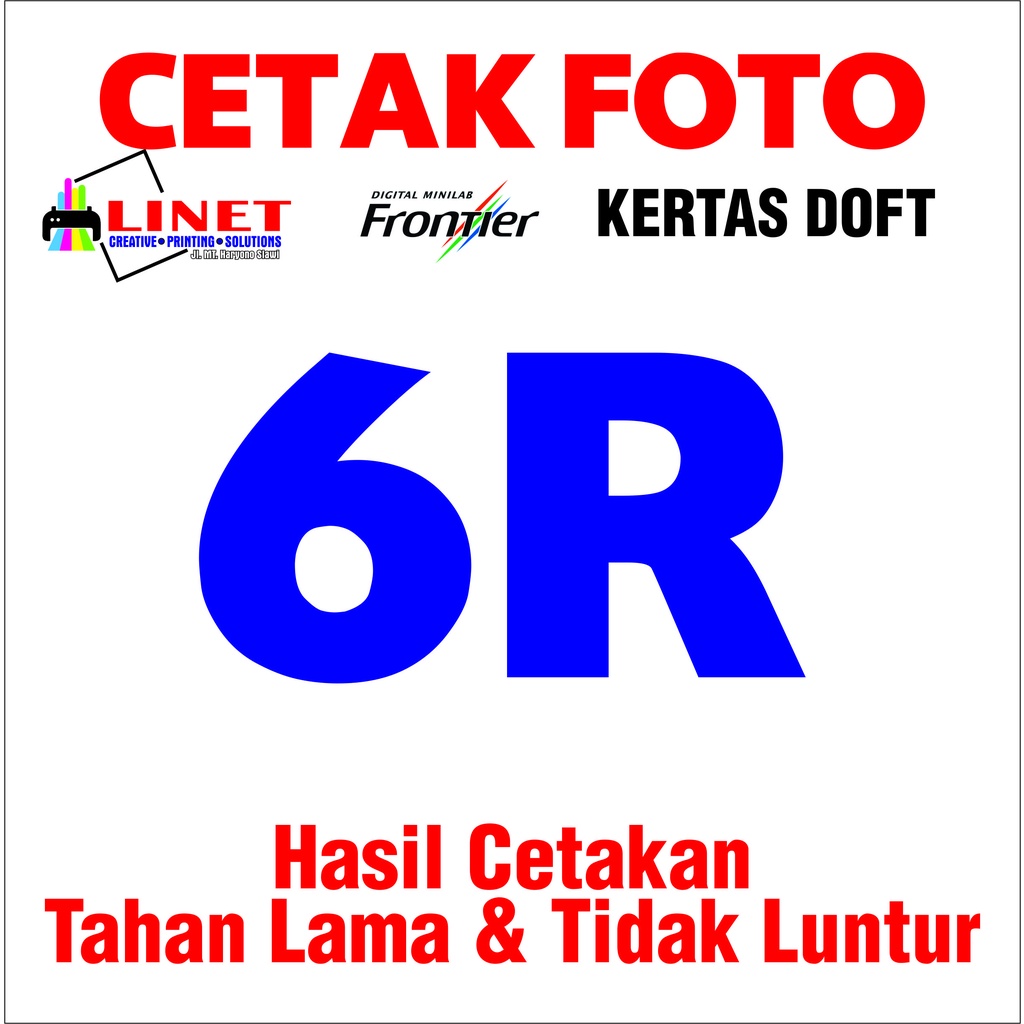 Jual CETAK FOTO KERTAS DOFT DOF 6R (15X20CM) || ANTI LUNTUR || MINILAB ...
