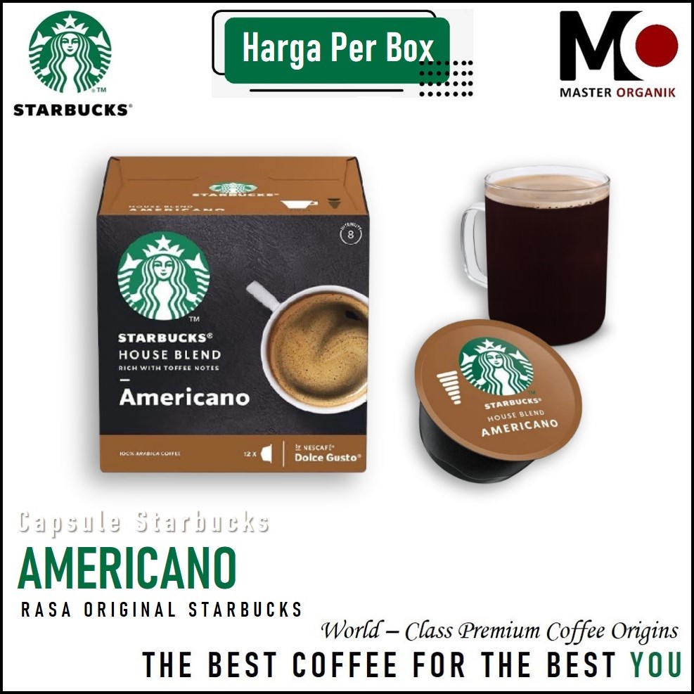 Jual STARBUCKS CAPSULE NESCAFE DOLCE GUSTO (NDG) ORIGINAL NESTLE PER ...