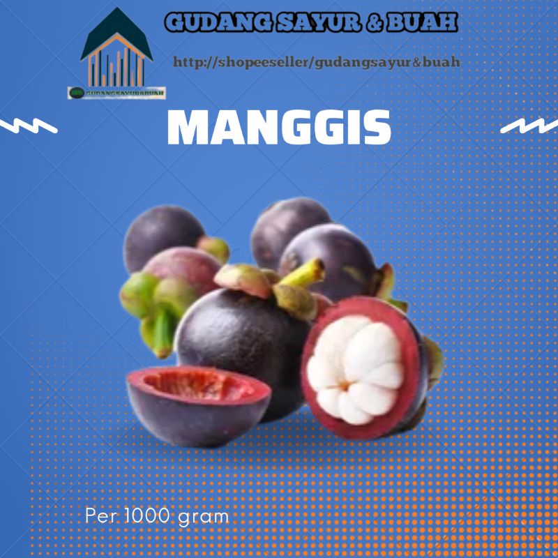 Jual MANGGIS Fresh Per 1 Kg | Shopee Indonesia