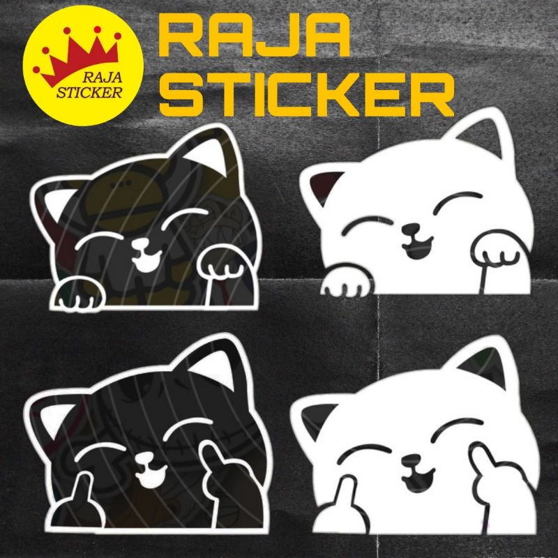 Jual Sticker cutting stiker kucing lucu | Shopee Indonesia Jual Sticker cutting stiker kucing lucu | Shopee Indonesia