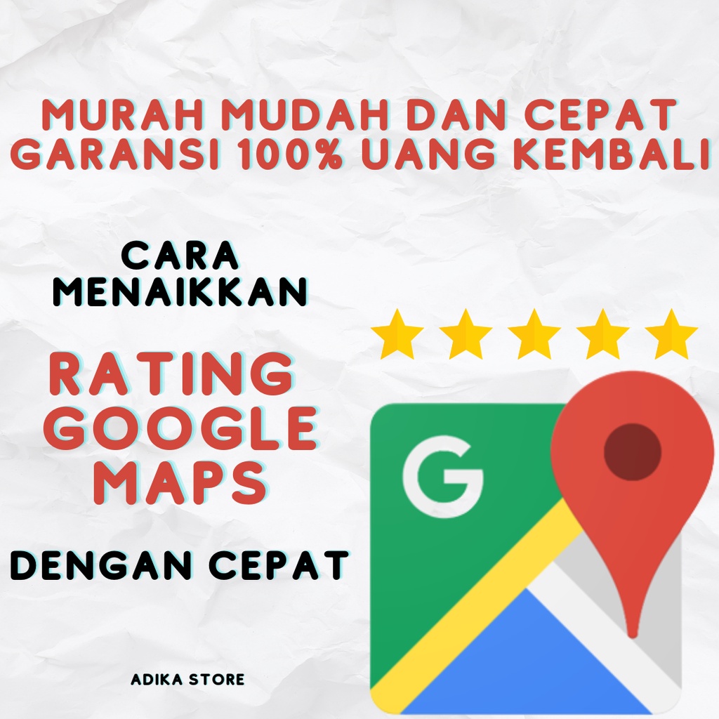 Jual Review/ulasan google maps permanen | Shopee Indonesia