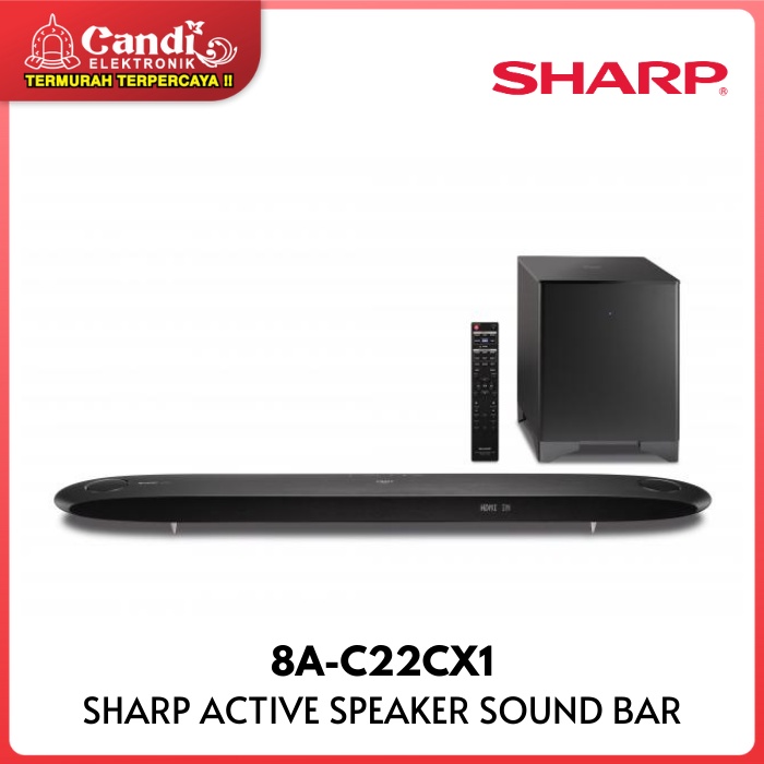 Jual SHARP Active Speaker Sounbar 8A-C22CX1 | Shopee Indonesia