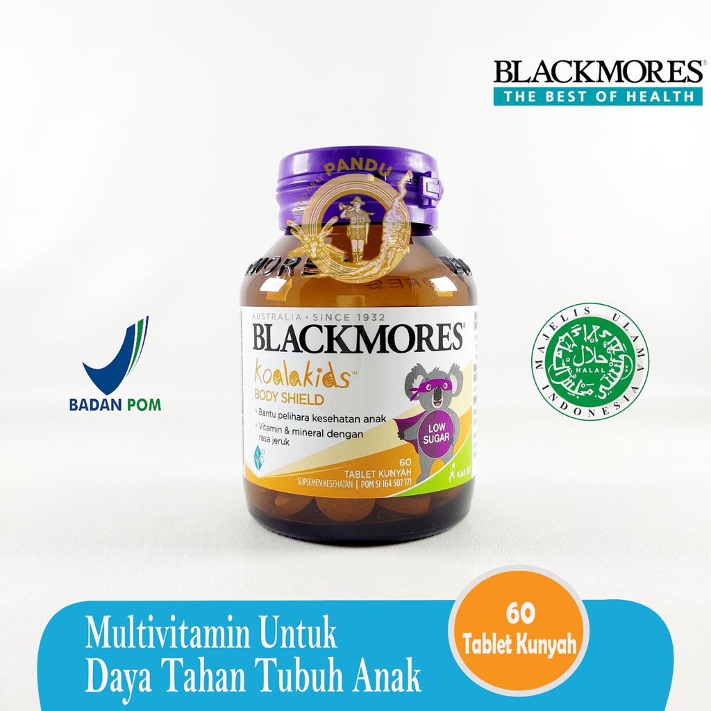 Jual BLACKMORES KOALA KIDS BODY SHIELD (60 TABLET) / VITAMIN ANAK ...