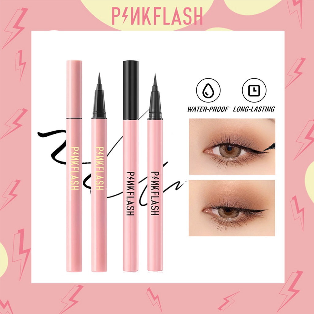 Jual AS PINKFLASH Oh My Line Waterproof Easy Eyeliner Pink Flash Liner OhMyLine PF E01 | Shopee ...