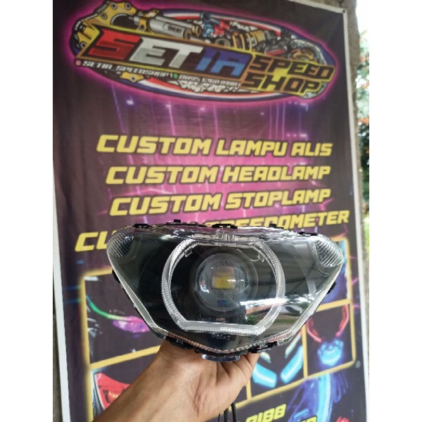 Jual projie LED Mio sporty / smile | Shopee Indonesia