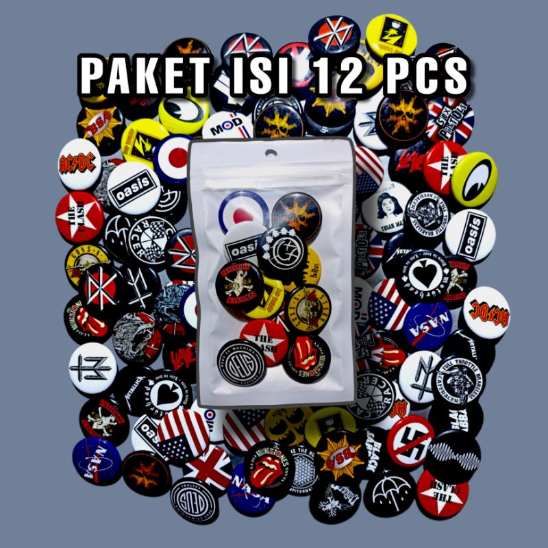 Jual Pin button kecil bros bulat | Shopee Indonesia