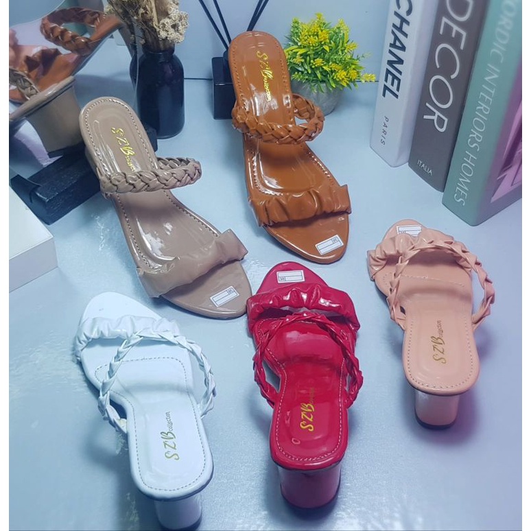 Jual SANDAL HAK TAHU BAN DUA ANYAM SZB 36/40 | Shopee Indonesia