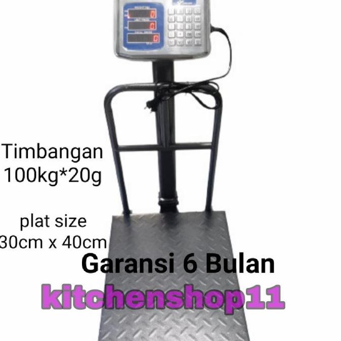 Jual Timbangan digital duduk 100 kg / timbangan digital daijin 100 kg | Shopee Indonesia