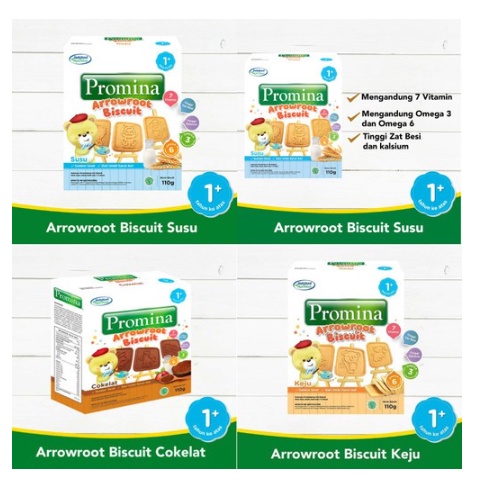 Jual Promina Arrowroot Biscuit 110g | Shopee Indonesia