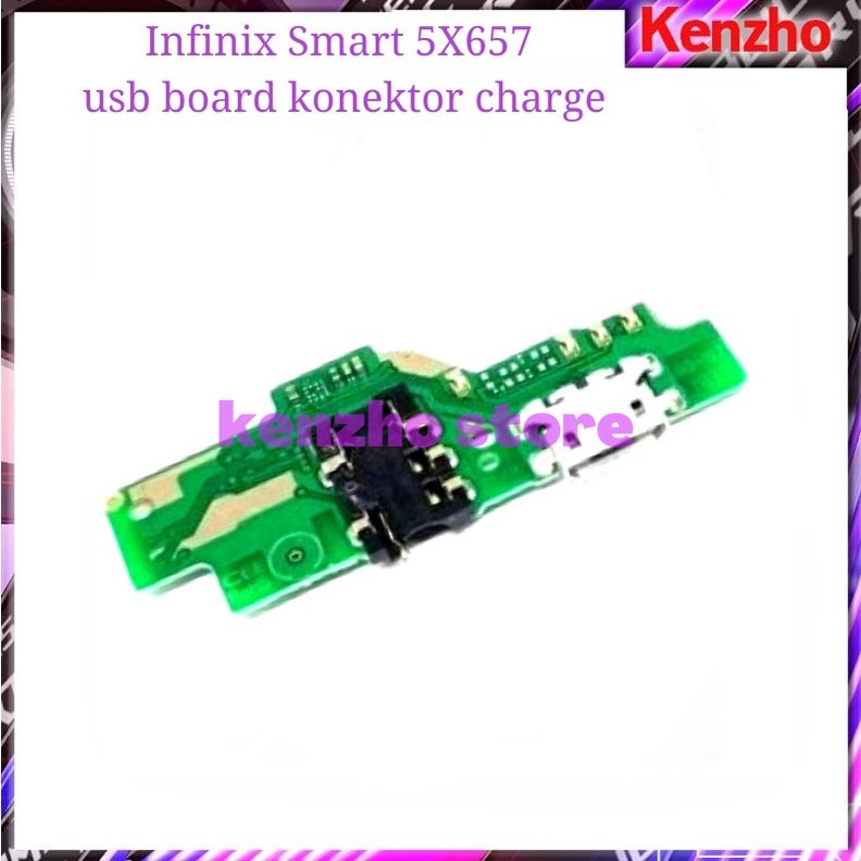 Jual Infinix Smart 5 X657 usb board konektor charge flexible konektor cas mic plugin pcb ...
