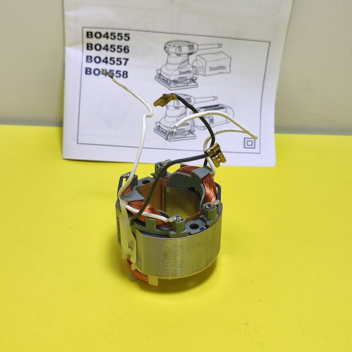 Jual Stator Field Assy Mesin Amplas Sander Makita BO4556 BO 4556 ...