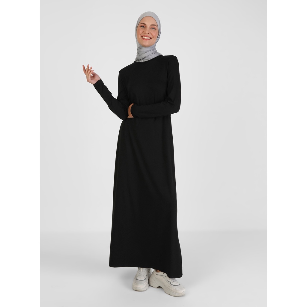 Jual Inner Dress Lengan Panjang / Gamis Manset Lengan Panjang Spandek ...