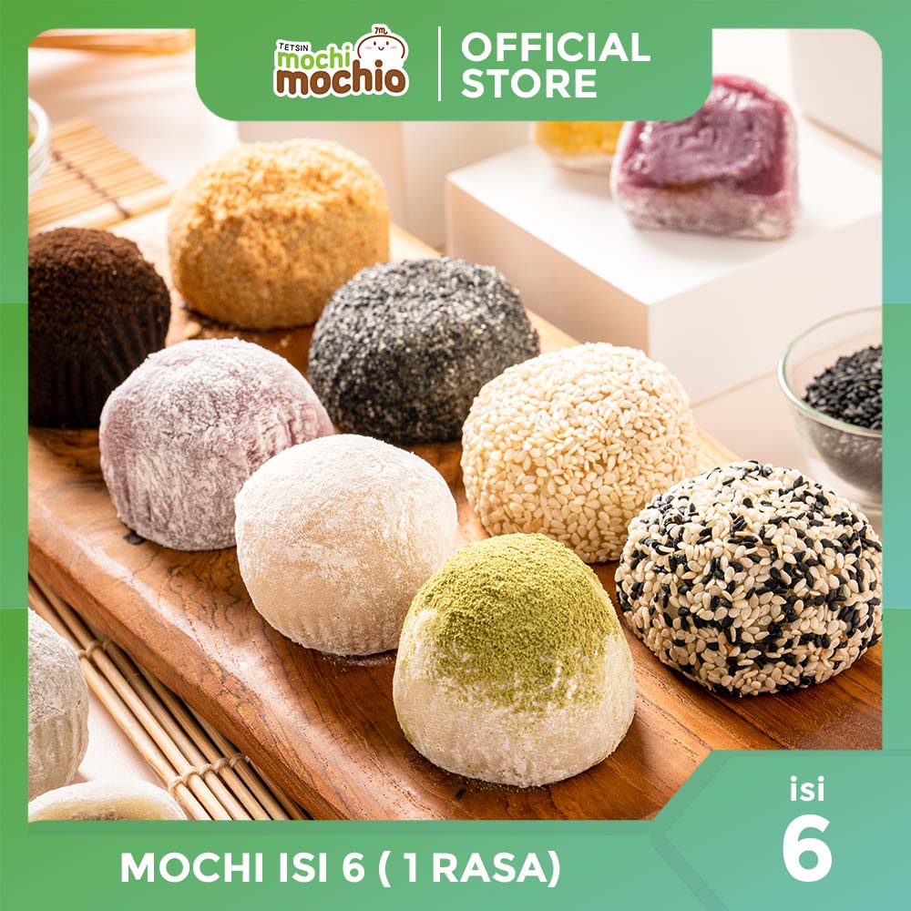 Jual Tetsin Mochi Mochio - Mochi 6 Pcs 1 RASA | Shopee Indonesia