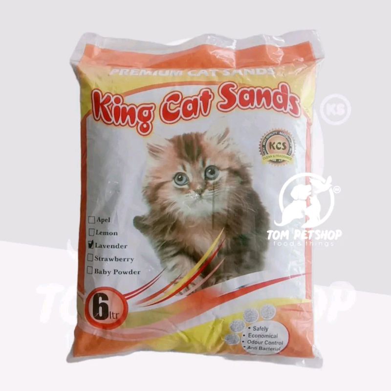 Jual PASIR KING CAT SAND 6L | Shopee Indonesia