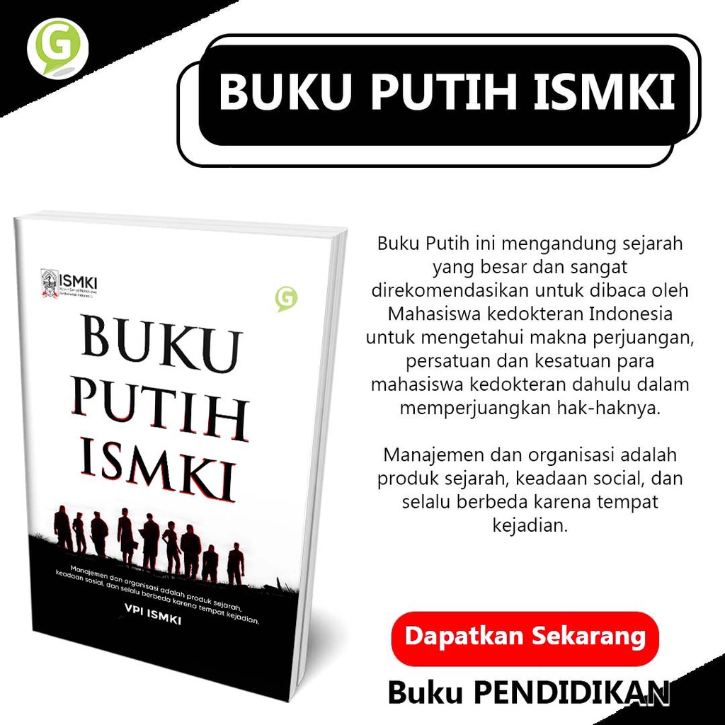 Jual BUKU PUTIH ISMKI - VPI ISMKI - Guepedia | Shopee Indonesia