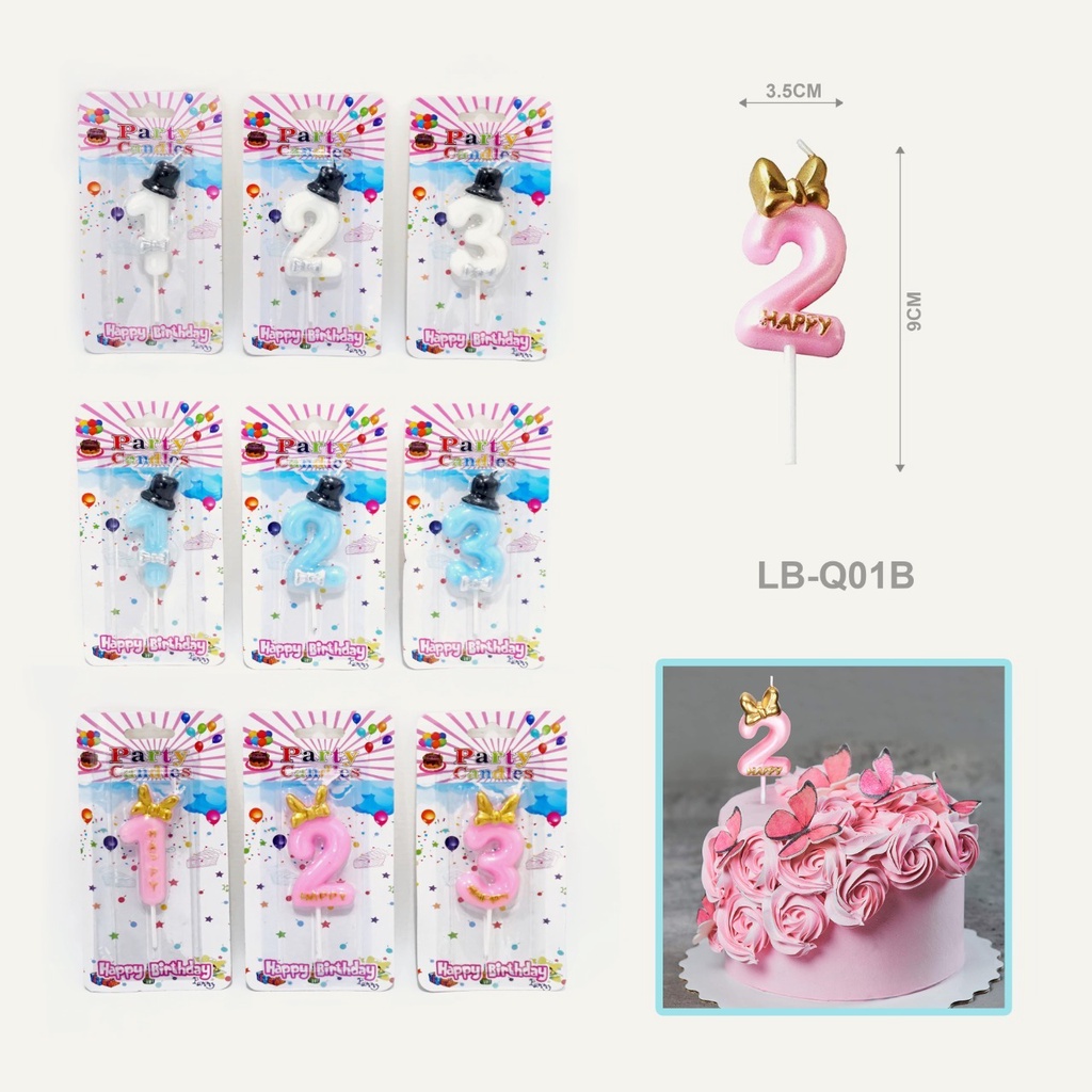 Jual Lilin Ulang Tahun Angka/Lilin Ultah Angka dan Huruf | Shopee Indonesia