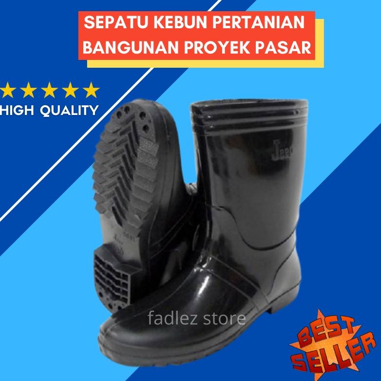 Jual Sepatu Kebun Pria Bisa Wanita Spatu Booth Proyek Pabrik Bangunan ...