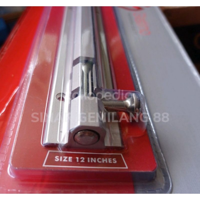 Jual Grendel Glatino 12 inch SN | Slot pintu 12" Jumbo | Grendel pintu ...