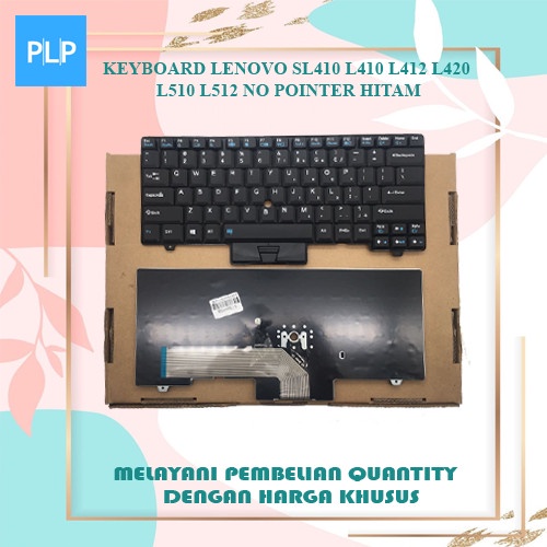 Jual Keyboard Keyboard Lenovo L410 L412 L420 L510 L512 Sl410 Black | Shopee Indonesia