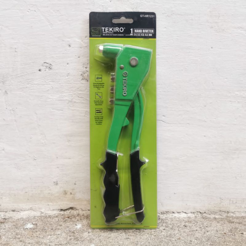 Jual TEKIRO Stang Rivet HIJAU - Hand Riveter TEKIRO STANG RIVET | Hand ...