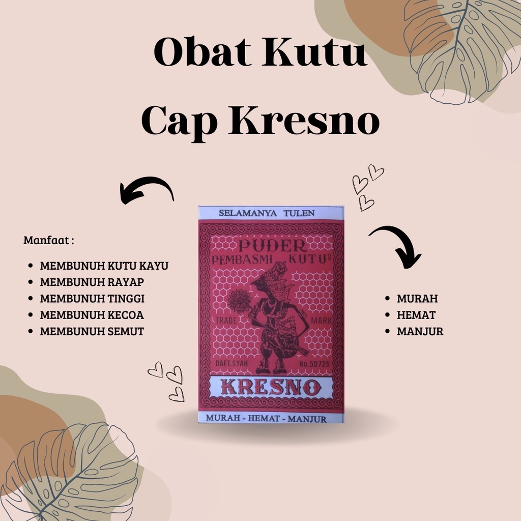 Jual 𝖒𝖆𝖊𝖌𝖆𝖓𝖍𝖊𝖒𝖆𝖗𝖐𝖊𝖙 OBAT KUTU KRESNO/OBAT TUMO/PEMBASMI KUTU | Shopee ...