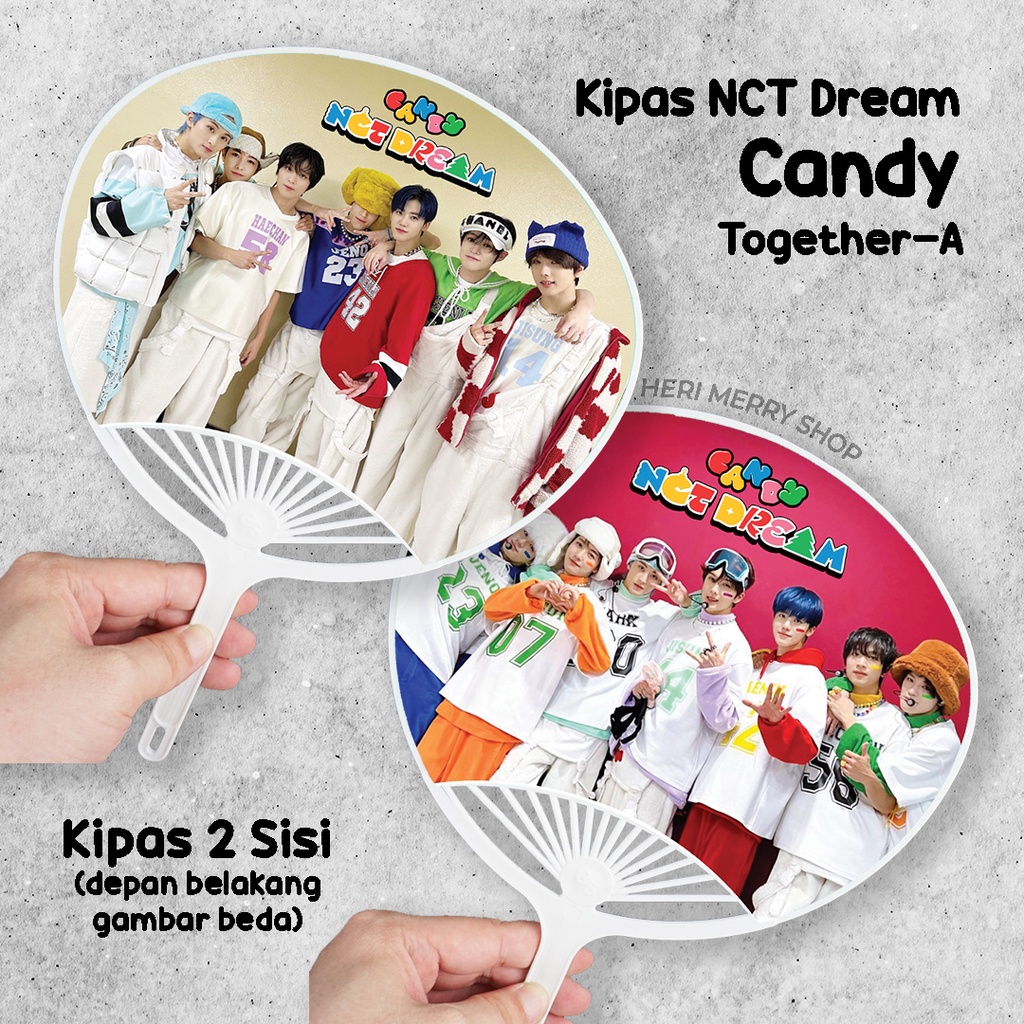 Jual Kipas NCT Dream Candy - Merchandise KPOP Hand fan Unofficial Kipas ...