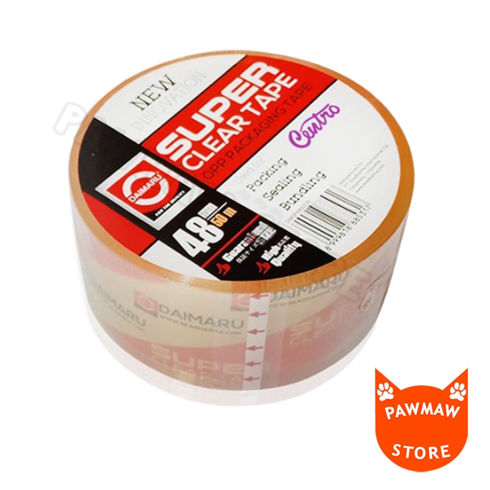 Jual Daimaru Lakban OPP Super Clear Single Pack 48mm x 50M Bening (PCS ...