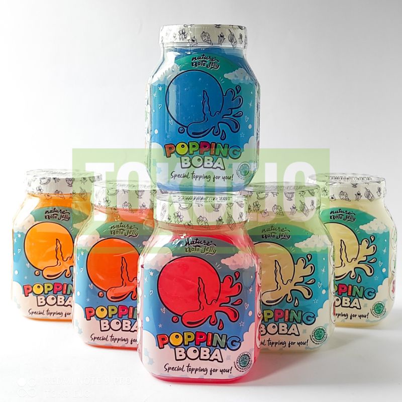 Jual [EJC] Popping Boba Aneka Rasa-rasa 500gr Popping Jelly 500gr ...