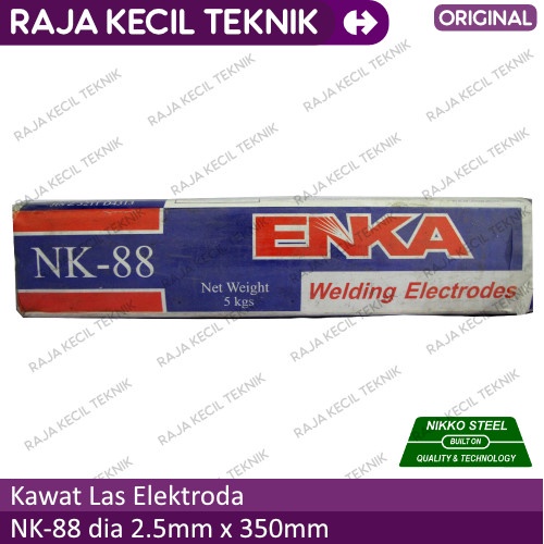 Jual Kawat Las Besi Nikko AWS E6013 NK-88 uk 2.5mm pack | Shopee Indonesia