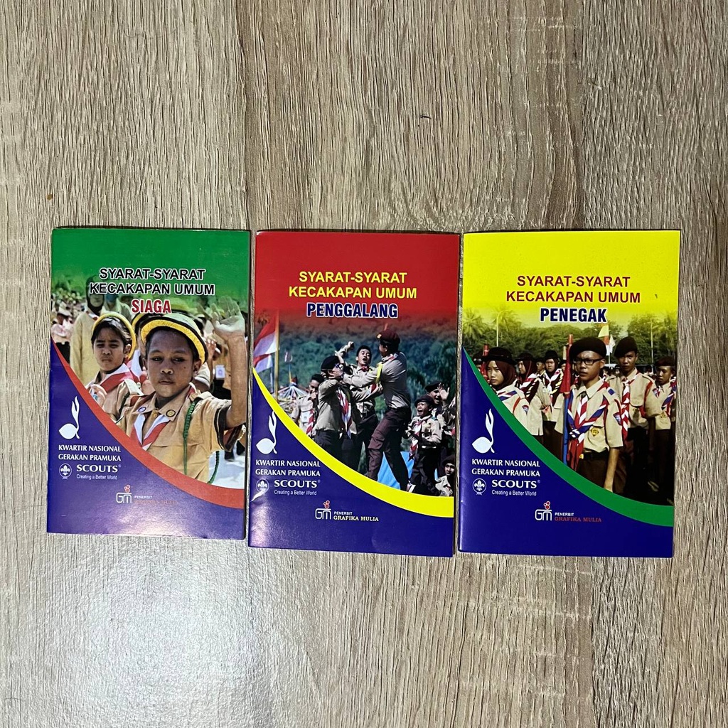 Jual COVER BARU Buku SKU Pramuka Siaga Penggalang Penegak Kertas HVS ...