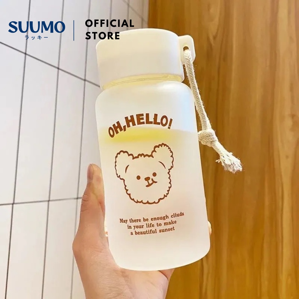 Jual Suumo Tumbler Transparan Botol Minum Mini 450ml | Shopee Indonesia