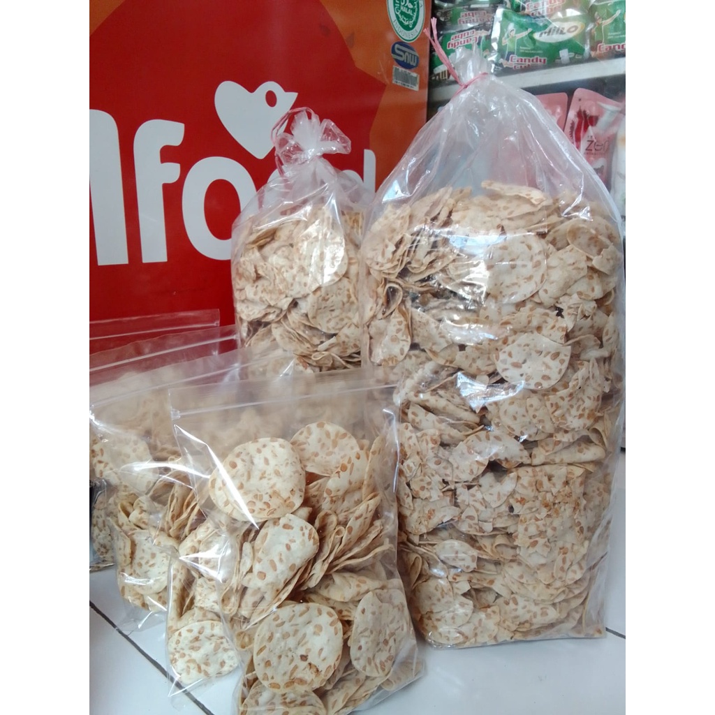 Jual Keripik Tempe 1ball berat 2kg | Shopee Indonesia
